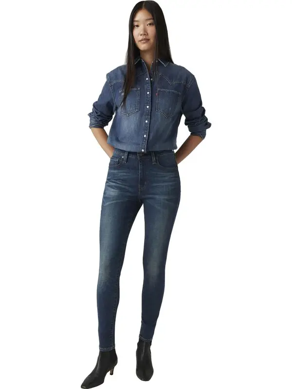 LEVI'S 721 High-rise Skinny Jeans - Miles Apart