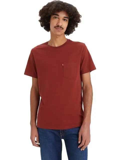 LEVI'S Classic Pocket T-shirt - Fired Brick