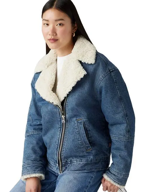 LEVI'S Sherpa Flight Jacket - In The Air