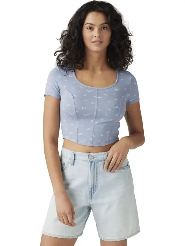 LEVI'S Lyra Tee - Dusty Blue