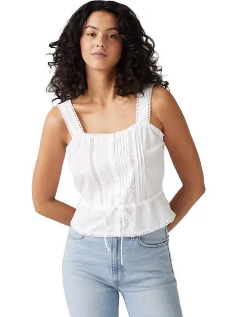 LEVI'S Brynnley Blouse - Bright White