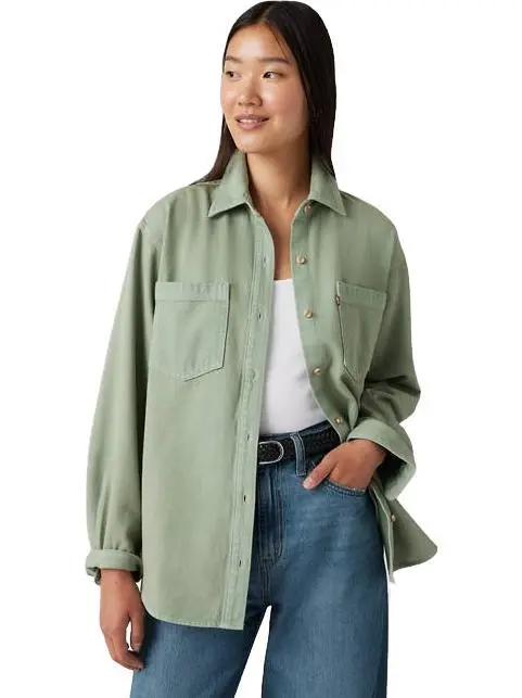 LEVI'S Iris Overshirt - Lily Pad