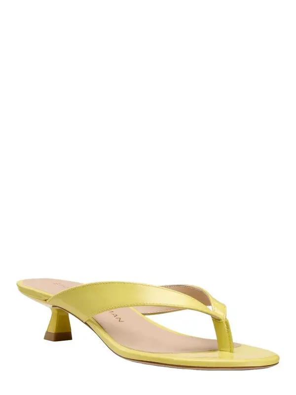 STUART WEITZMAN Rio Sleek Sandal - Citrine