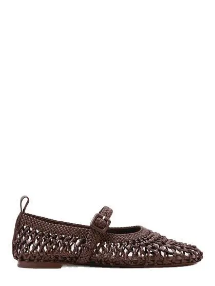 SIMONMILLER Knotted Riad Flat - Chocolate