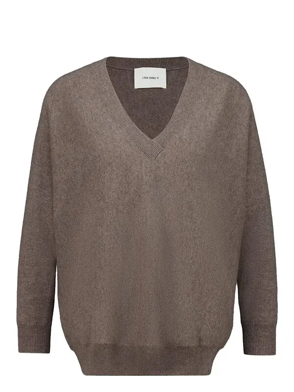 LISA YANG Kenny Cashmere Sweater - Brown