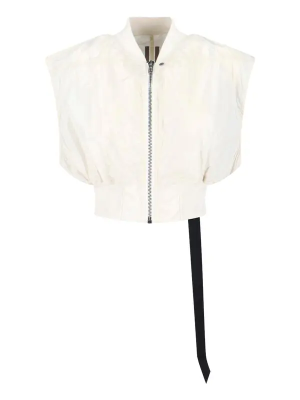 Rick Owens Babel Tatlin Bomber Jacket - Cream