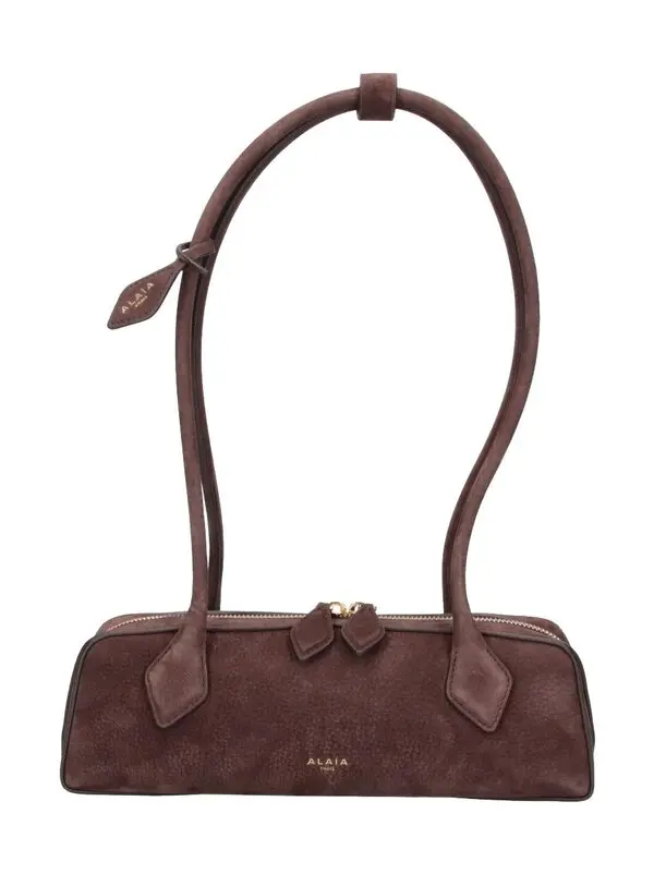 Alaïa Le Teckel" Small Shoulder Bag - Brown