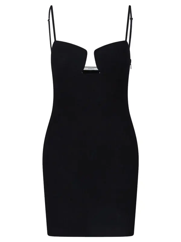 Givenchy Cutaway Mini Dress - Black