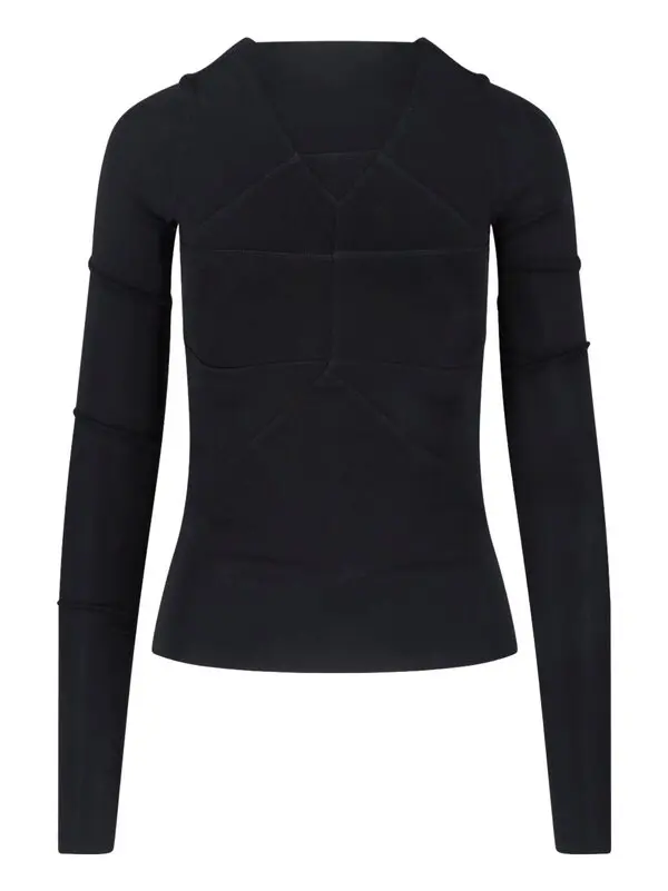 Rick Owens Temple Top - Black