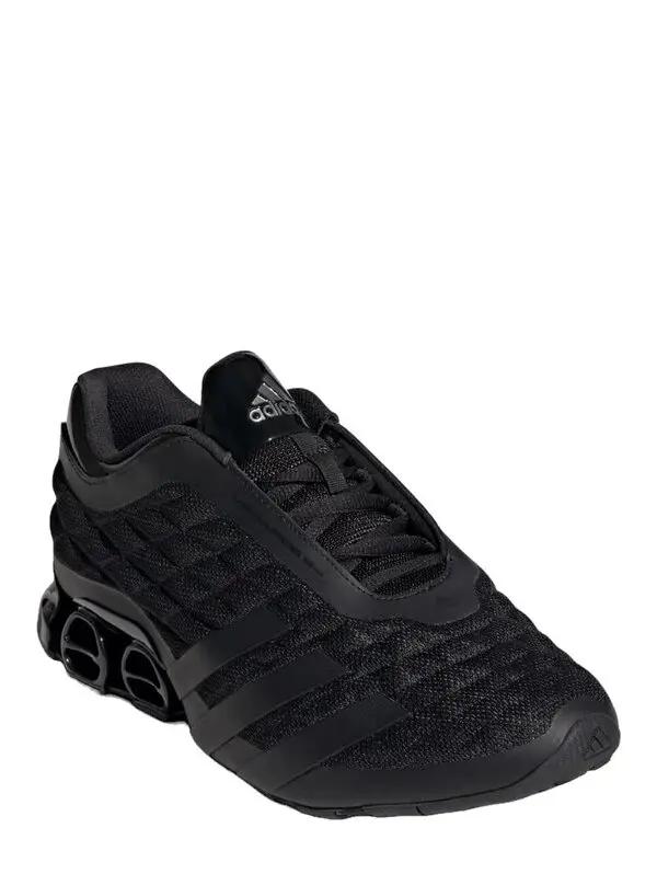 Adidas Megaride S4 Core Black Lace-up Sneakers - Core Black / Core Black / Iron Metallic
