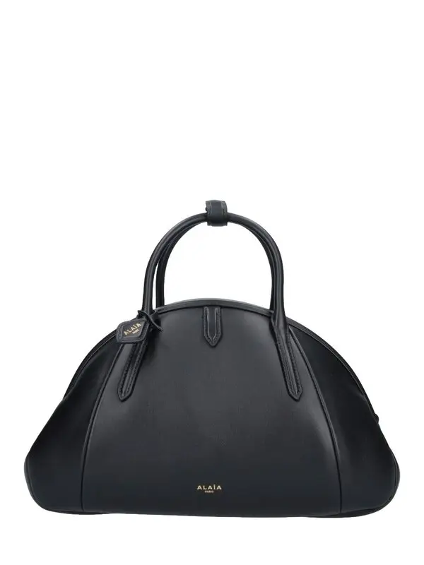 Alaïa Handbag In Calfskin Leather - Black