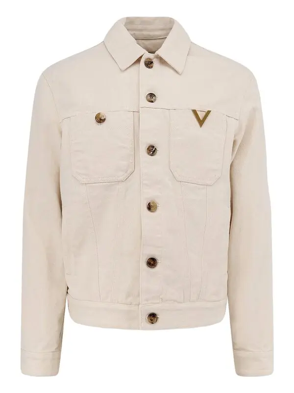Valentino Garavani Denim Jacket - White
