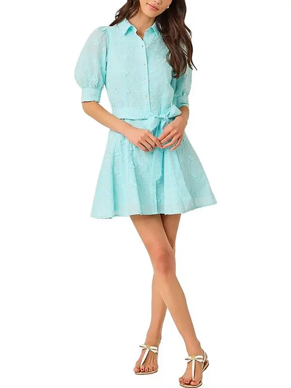 LILLY PULITZER Larkyn Shirtdress - Day Dream Blue