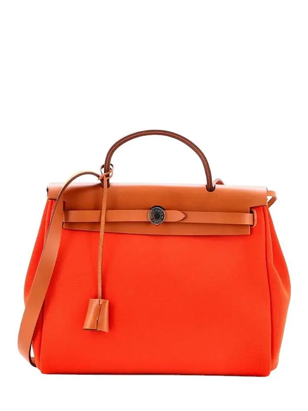 Hermès 31 Herbag Zip - Orange