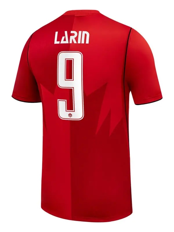 Nike Cyle Larin Canada Soccer 2026 Stadium Home Dri-fit Soccer Jersey - Red