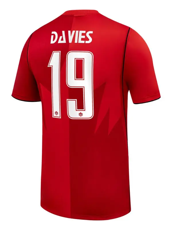Nike Alphonso Davies Canada Soccer 2026 Stadium Home Dri-fit Soccer Jersey - Red
