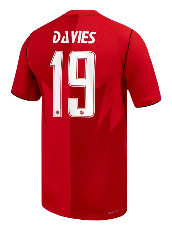 Nike Alphonso Davies Canada Soccer 2026 Match Home Dri-fit Adv Soccer Jersey - Red