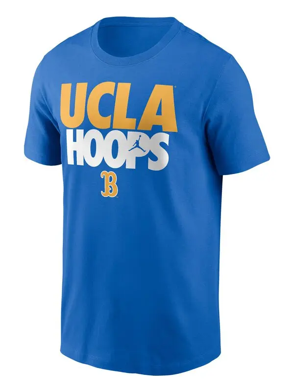 JORDAN Ucla Campus Local Madness College T-shirt - Blue
