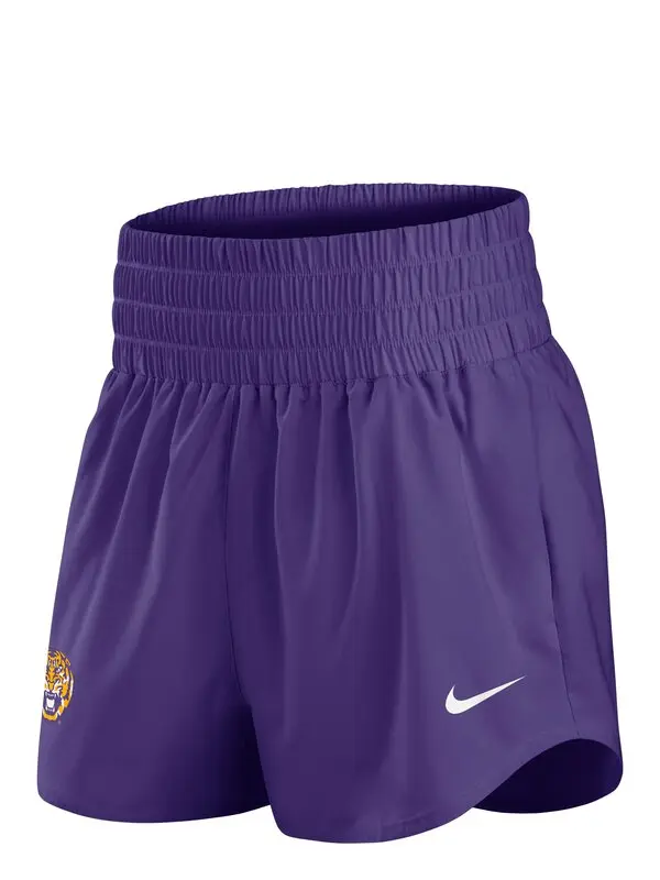 Nike Lsu Primary Logo One Dri-fit College Shorts - Purple