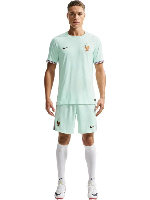 Nike Fff 2026 Match Away Aero-fit Soccer Authentic Shorts - Green