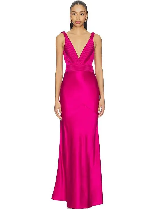 ZHIVAGO Beloved Gown - Fuchsia