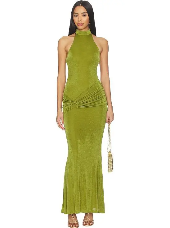 Superdown Olandria Maxi Dress - Green