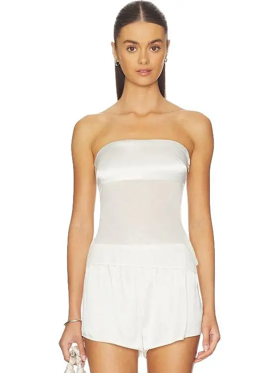 Superdown Ryliana Strapless Top - Ivory