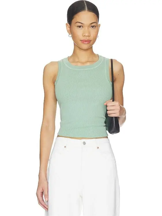 Citizens Of Humanity Isabel Rib Tank Top - Cadet