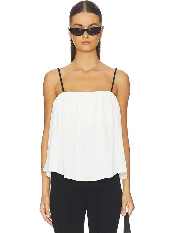 Proenza Schouler White Label Vanna Top - White & Black