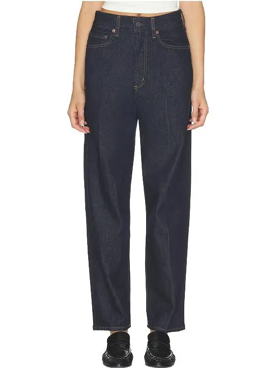 AGOLDE 80's Jean" In Blue Denim - Rinse