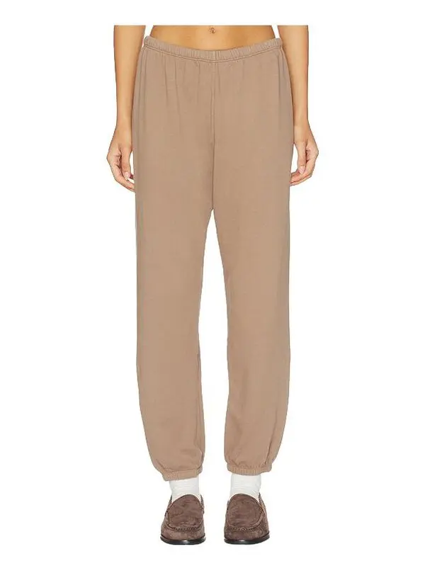 PERFECTWHITETEE French Terry Easy Sweatpant - Mocha