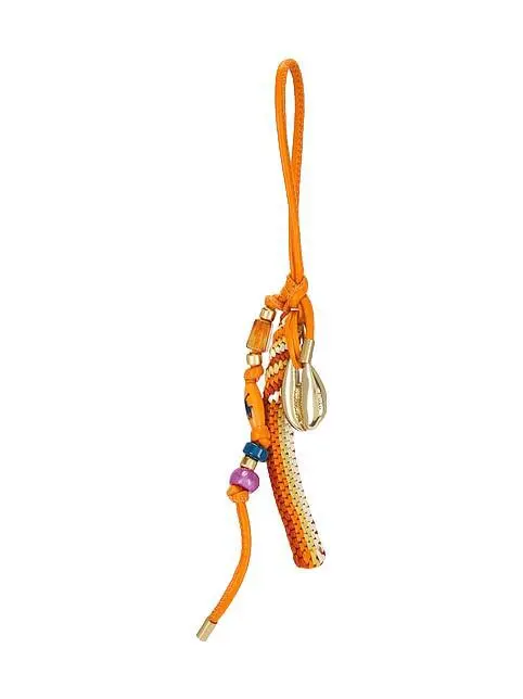 Polo Ralph Lauren Small Leather Bag Charm - Sunset Multi
