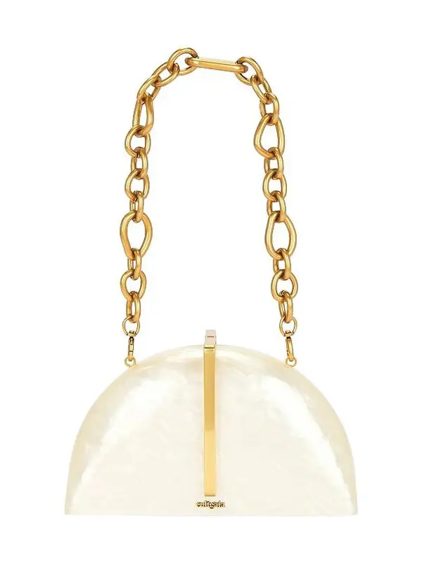 Cult Gaia Laguna Clutch - Ivory