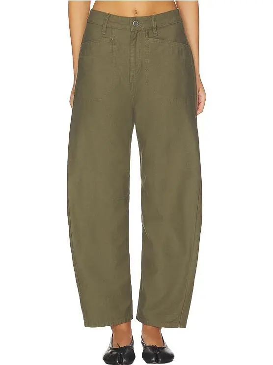 Rag & Bone Stevie Utility Tapered Pant - Olive