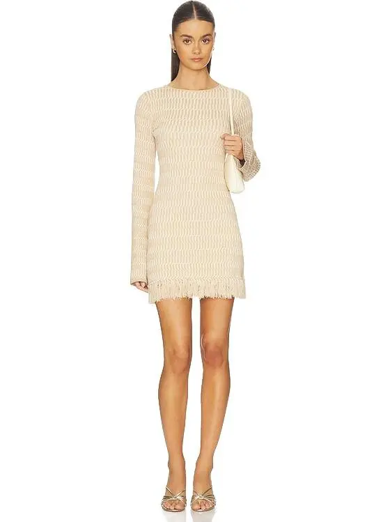 Devon Windsor Costa Dress - Cashew