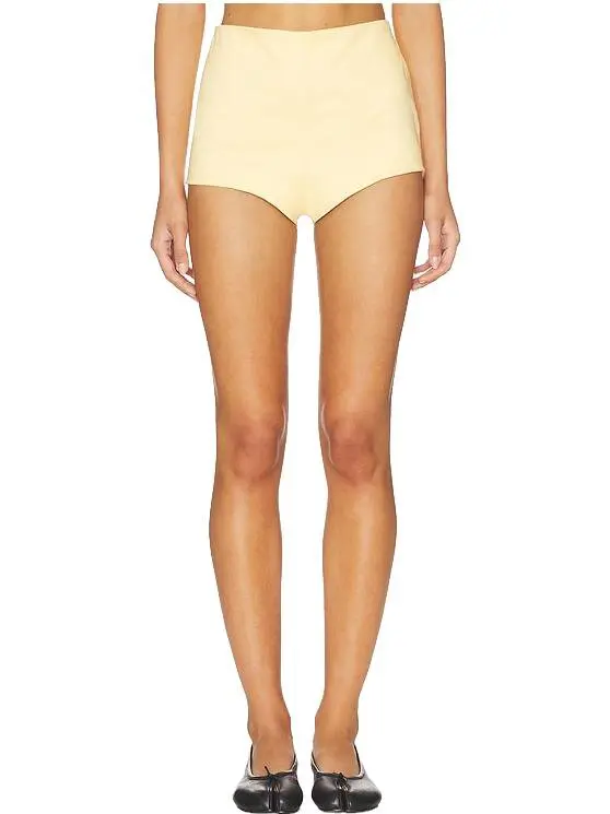 MILKWHITE Shorts - Yellow