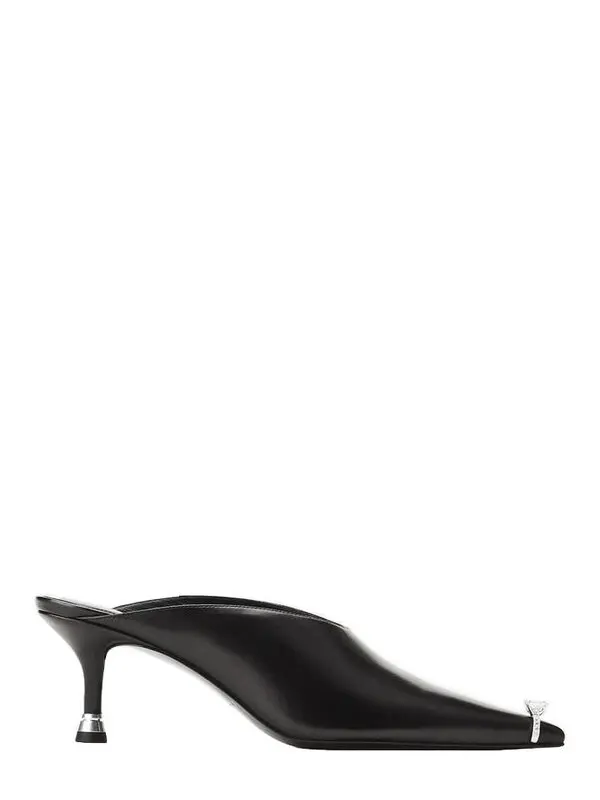 Alexander Wang Akilita 65mm Ring Mule - Black