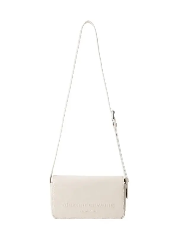 Alexander Wang Flap Crossbody - Vanilla
