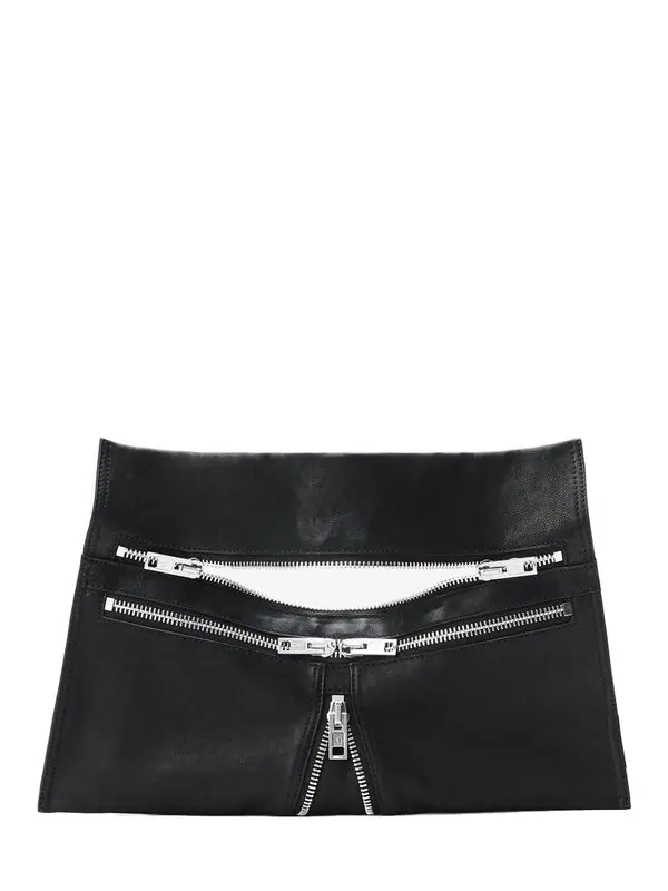 Alexander Wang Geo Medium Calfskin Bag - Black
