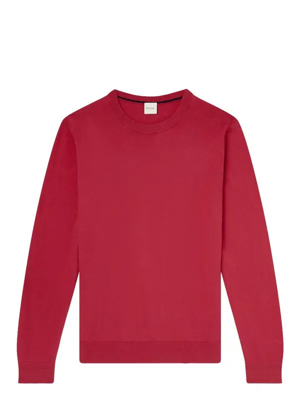 Paul Smith Organic Cotton Sweater - Red