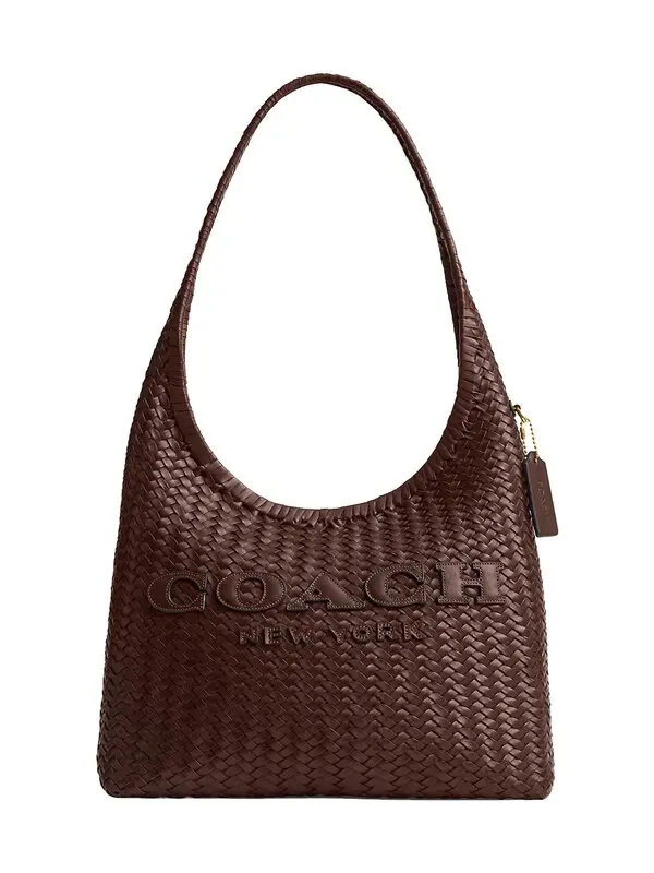 COACH Brooklyn Shoulder Bag 34 - Brass/maple