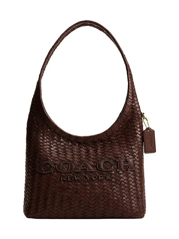 COACH Brooklyn Shoulder Bag 28 - Brass/maple
