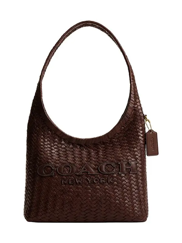 COACH Brooklyn Shoulder Bag 28 - Brass/maple