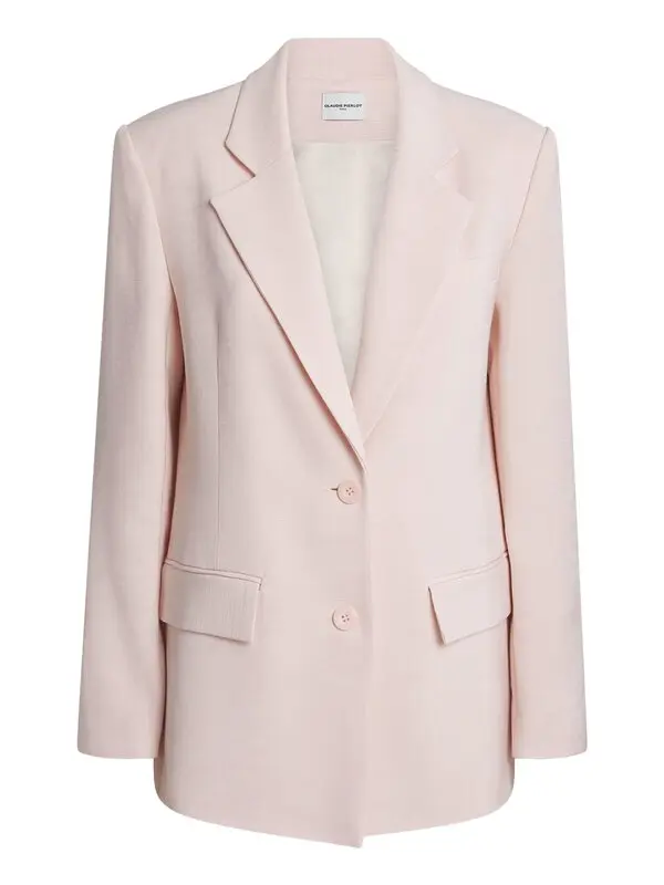 Claudie Pierlot Single-breasted Blazer - Pink