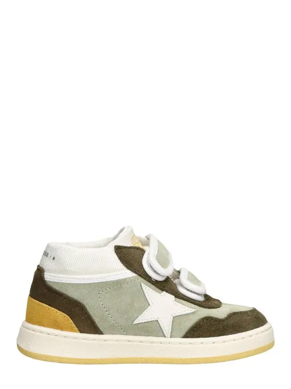 GOLDEN GOOSE Suede June Sneakers - Green