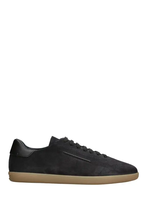 Zegna Suede 232 Sneakers - Navy