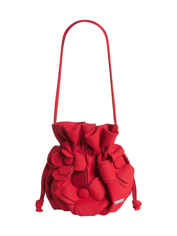 JESSIE AND JAMES Floral Shoulder Bag - Red