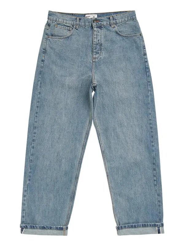 WAX LONDON Felix Straight Leg Jeans - Blue