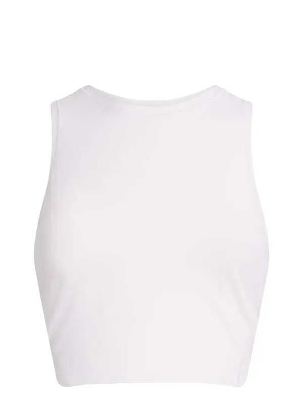 On Studio Cropped Tank Top - White