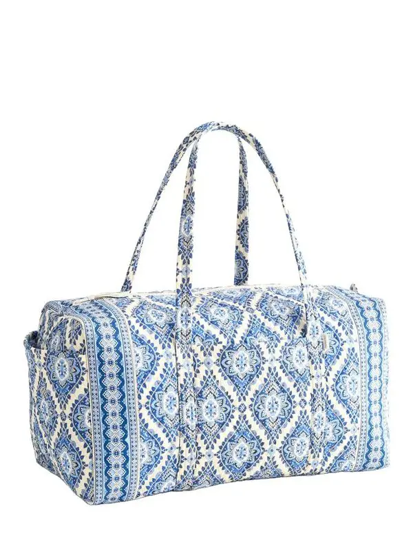 VERA BRADLEY Original Large Duffel Bag - Blue